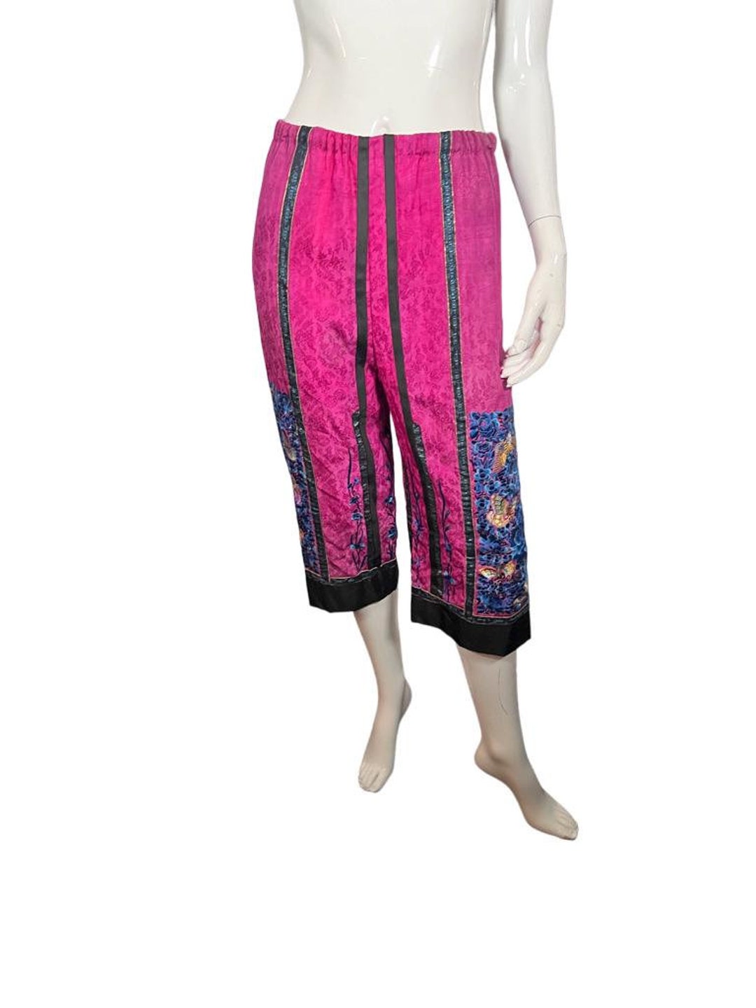 Rare 50s Pauline Lake Royal Hawaiian Capris Made From Antique Chinese ...