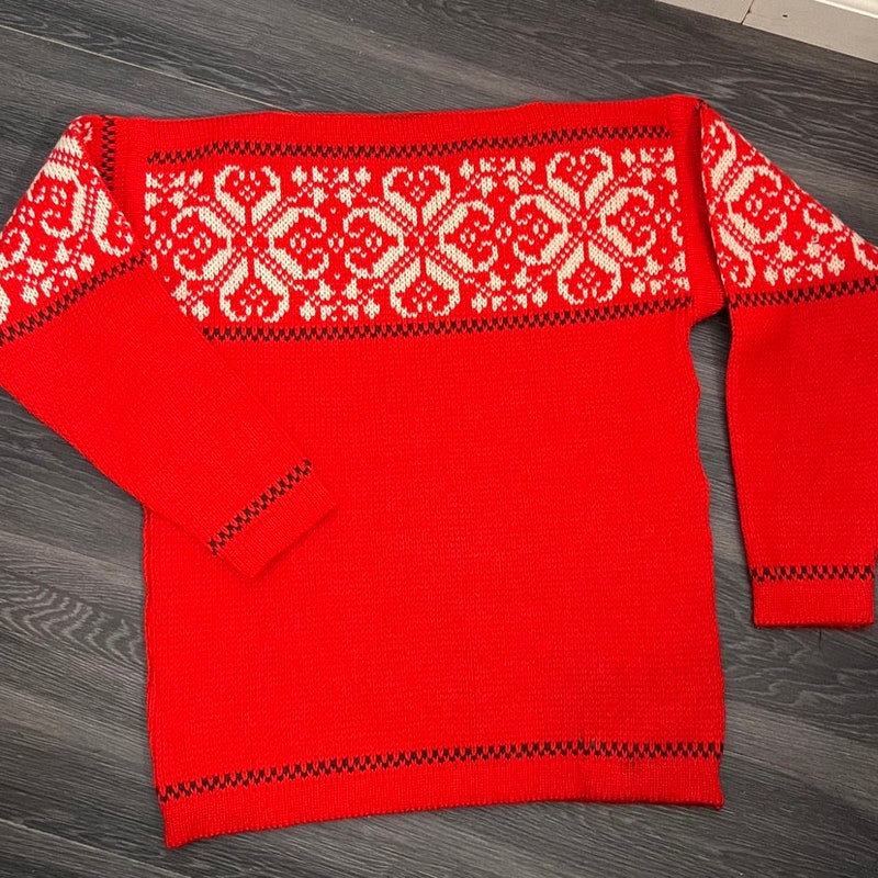Fairisle Sweater - Etsy