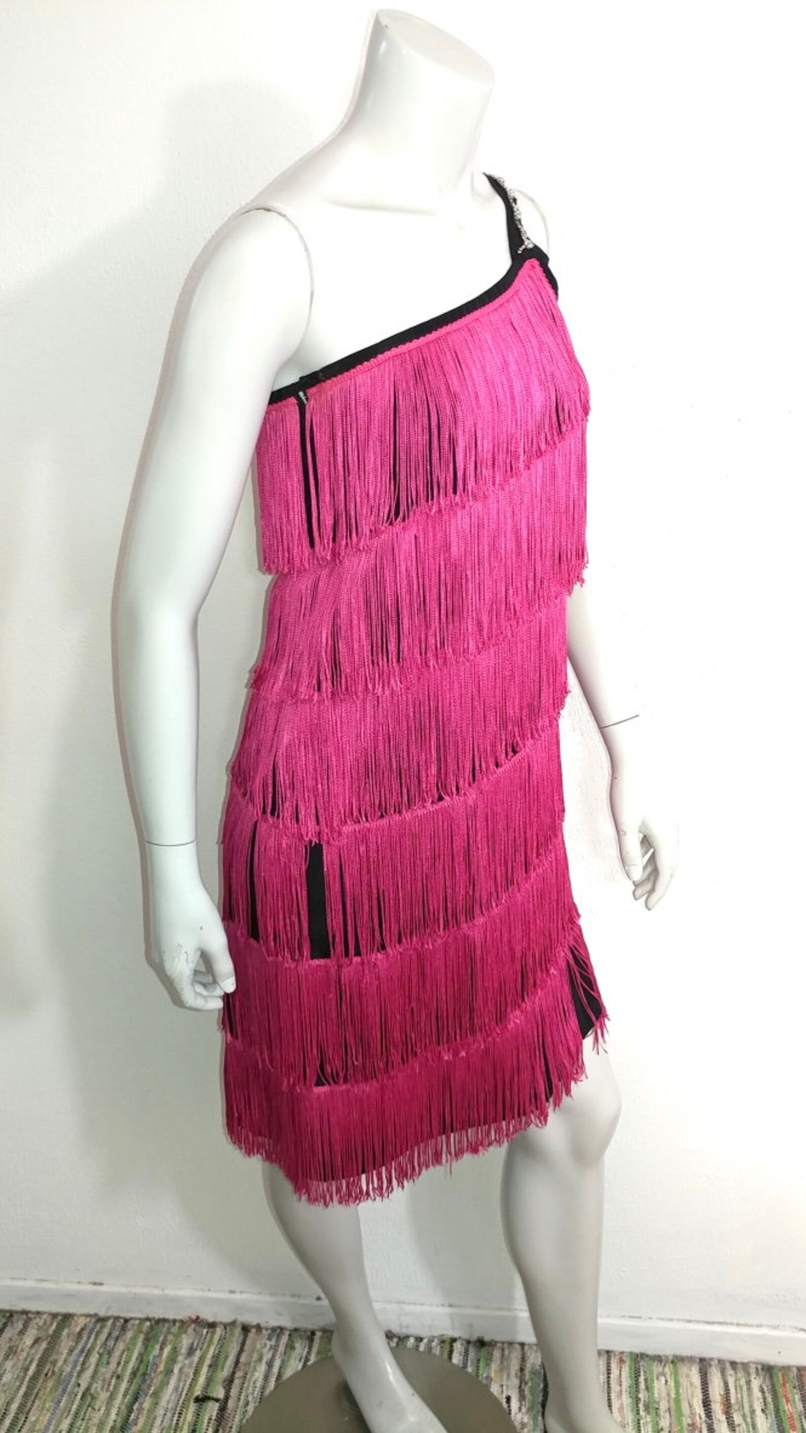 Jazz Baby Vintage Fringed Flapper 1920s Costume Dress XS - Etsy