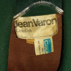 Amazing Vintage 70s Jean Varon London Mod Embroidered Knit Dress M L - Etsy