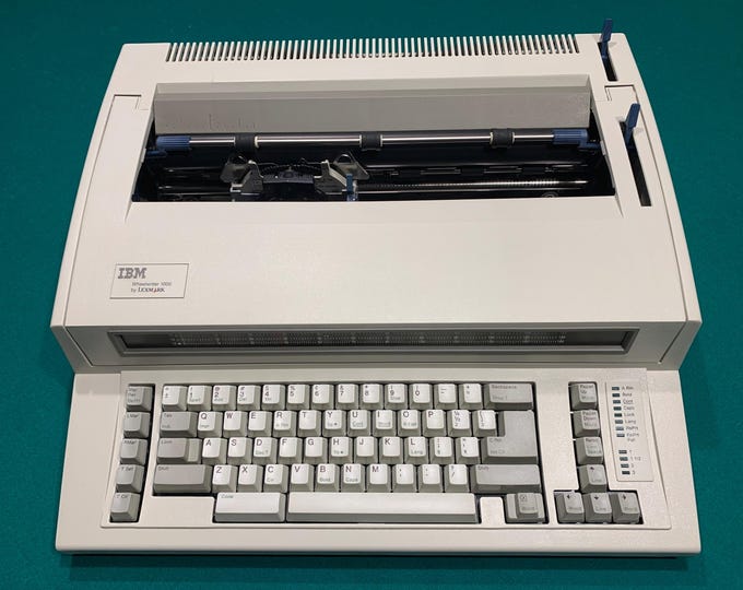 Refurbished IBM Wheelwriter 1000 Typewriter | Fully Tested ...