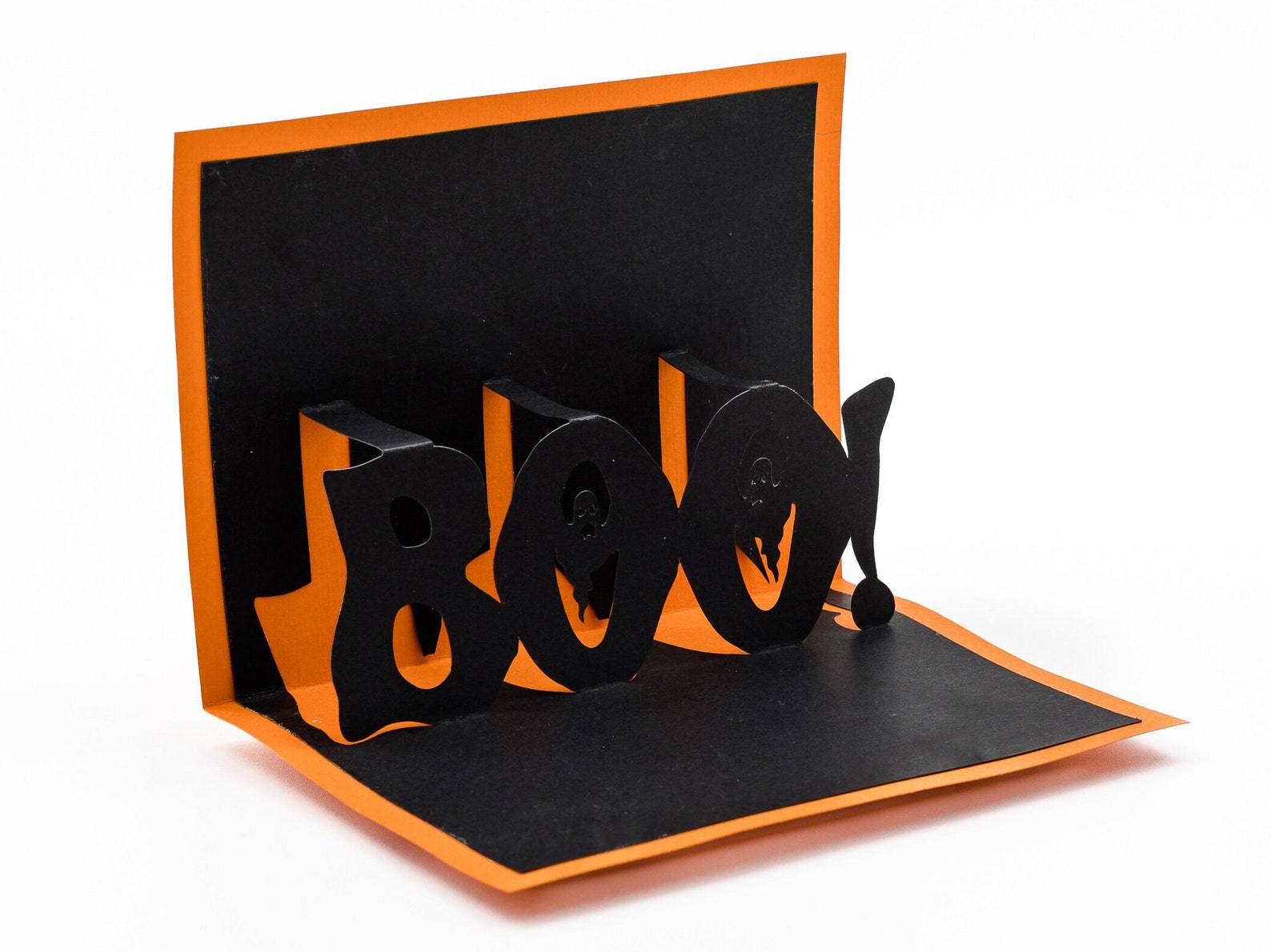 3D Pop up Ghost Card: Spooky Halloween Boo Greeting - Etsy