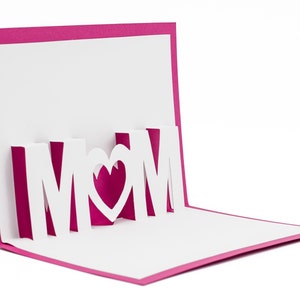 3D Mom Pop up Card: Heartfelt Keepsake for Mother - Etsy