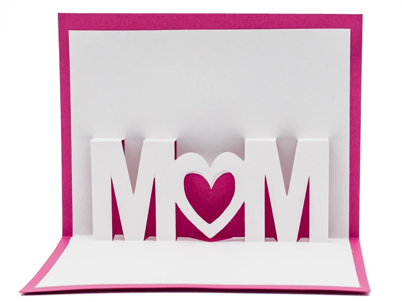3D Mom Pop up Card: Heartfelt Keepsake for Mother - Etsy