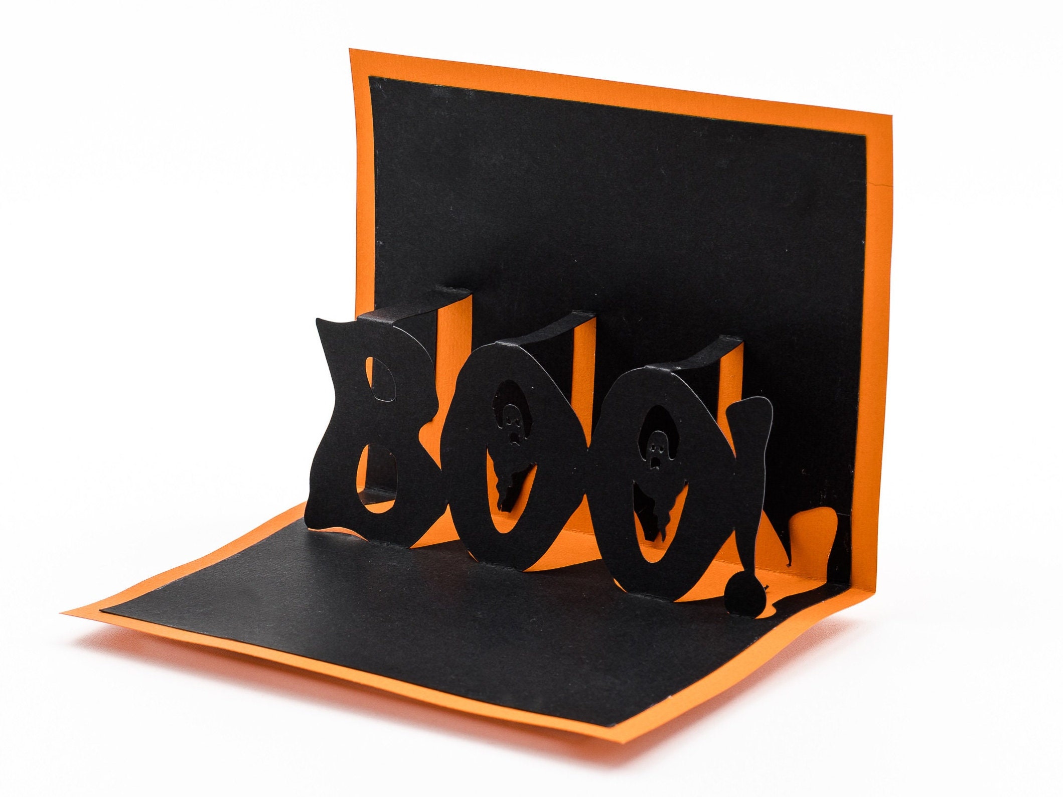 3D Pop up Ghost Card: Spooky Halloween Boo Greeting - Etsy