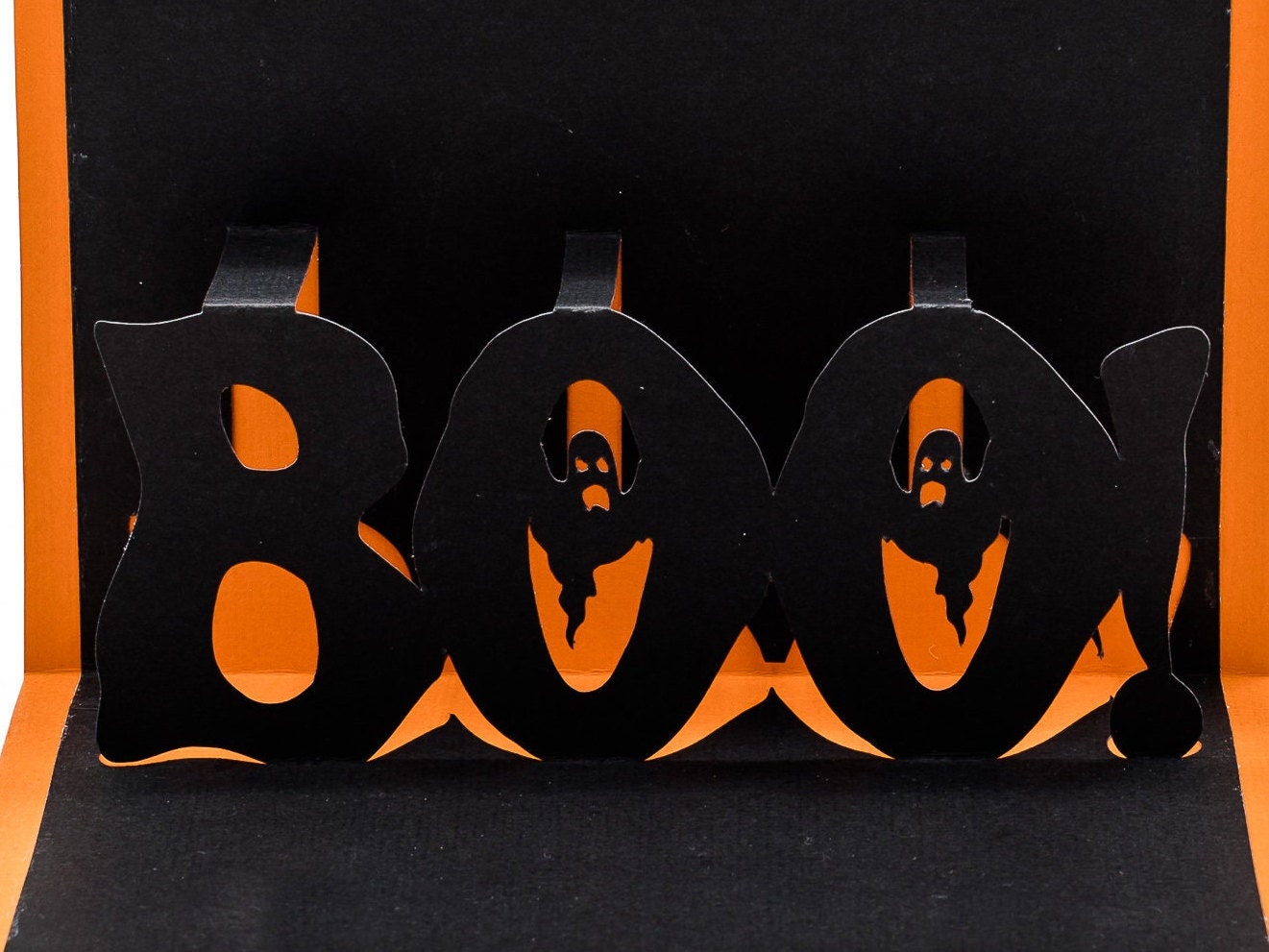 3D Pop up Ghost Card: Spooky Halloween Boo Greeting - Etsy