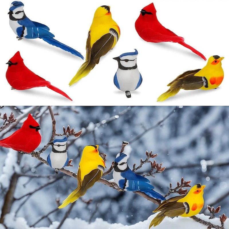 Cardinal Felt Clip - Etsy