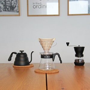 Reusable Organic Coffee Filter, Hario V60 Style 1-4 Cups, S Filter ...