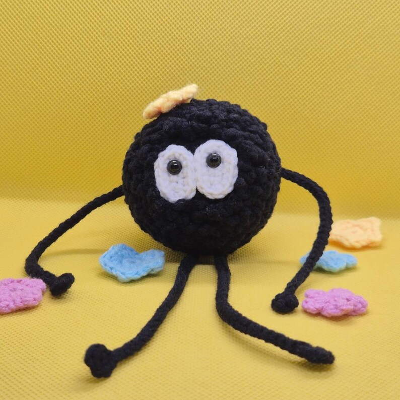 Susuwatari Crochet Pattern, Spirited Away, Ghibli Crochet Pattern ...