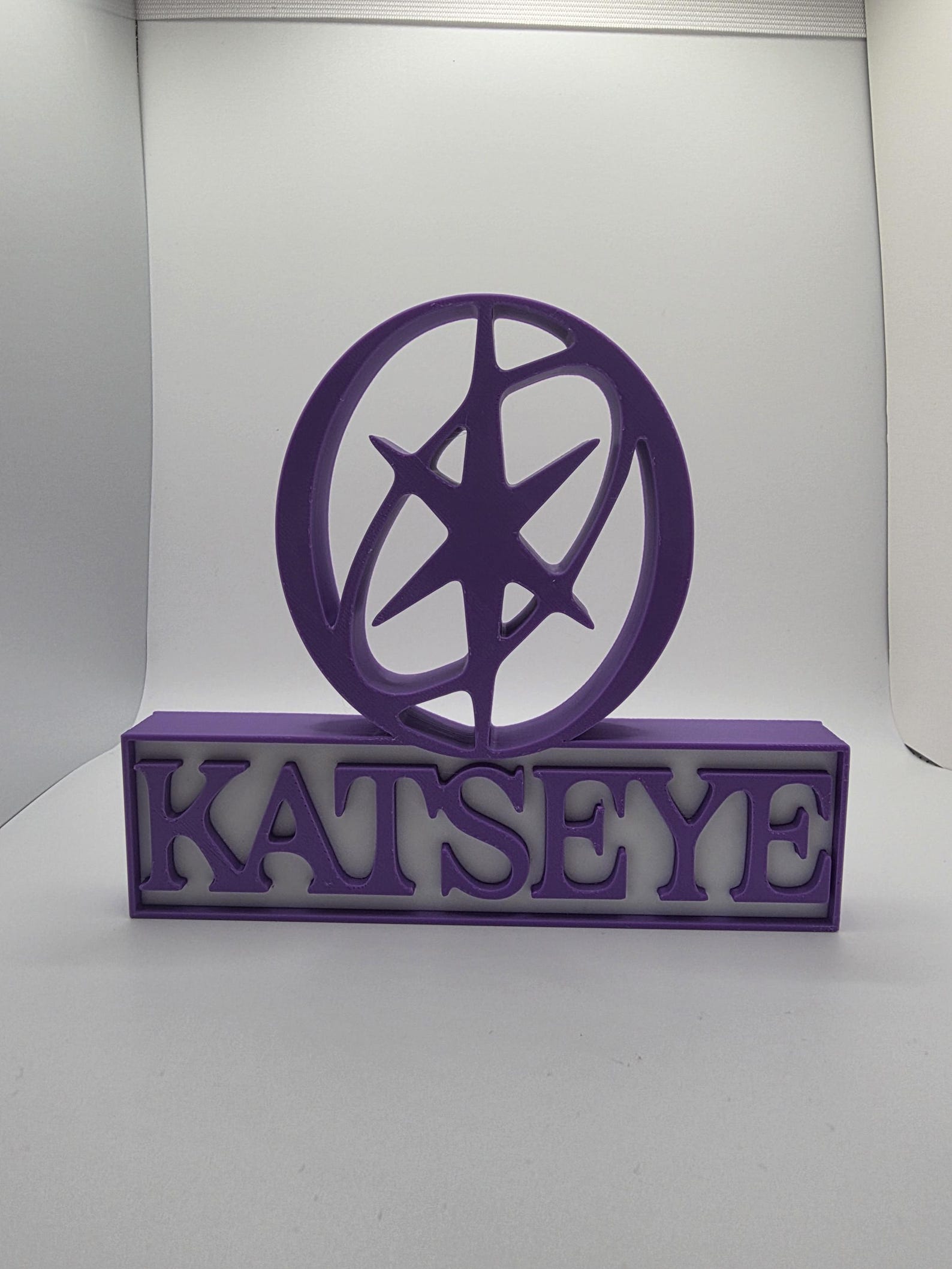 Katseye Inspired Decorative Sign 3d Printed Wall Art Etsy