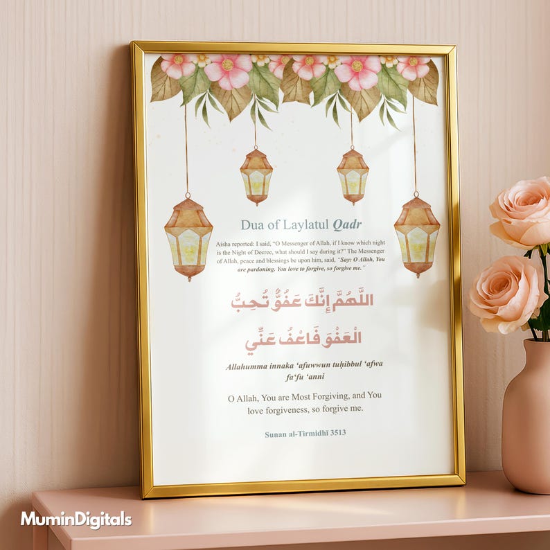 Laylatul Qadr Wall Art Set of 3, Islamic Printable Posters, Night of ...