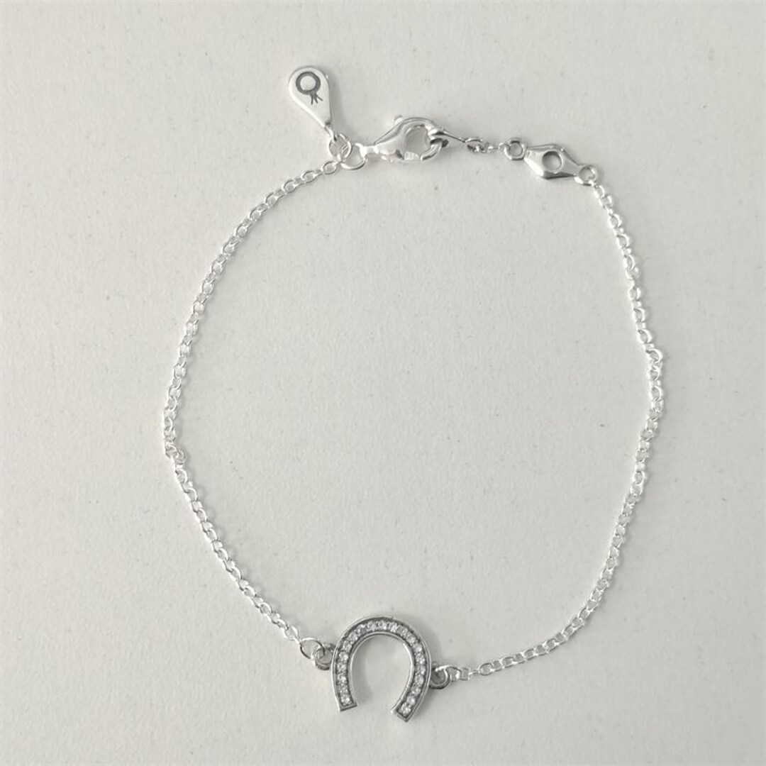 Pandora Silver Symbol of Luck Horseshoe With Cz Bracelet - Etsy