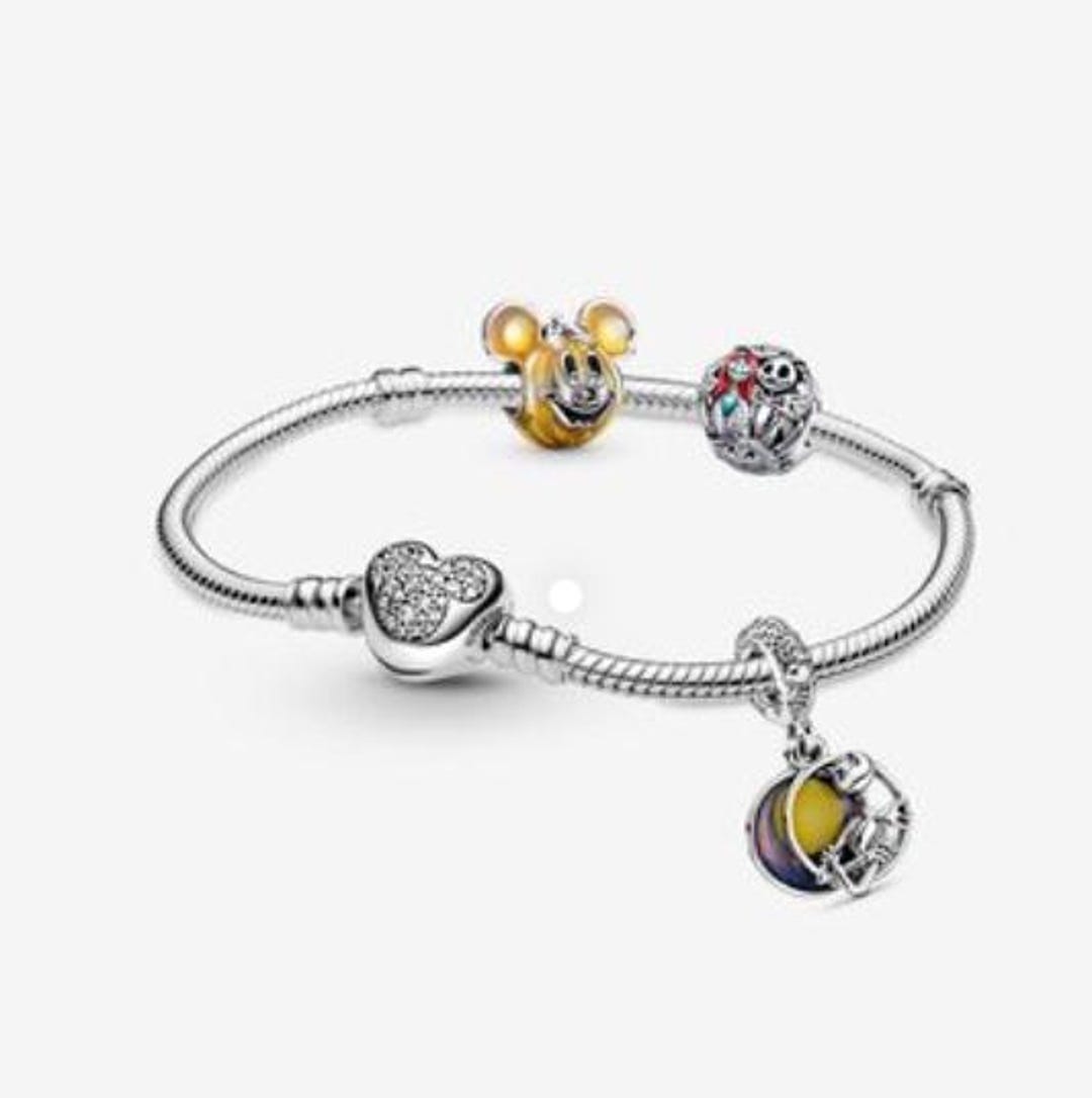 Pandora Pumpkin Nightmare Before Christmas Halloween Charms Bracelet ...