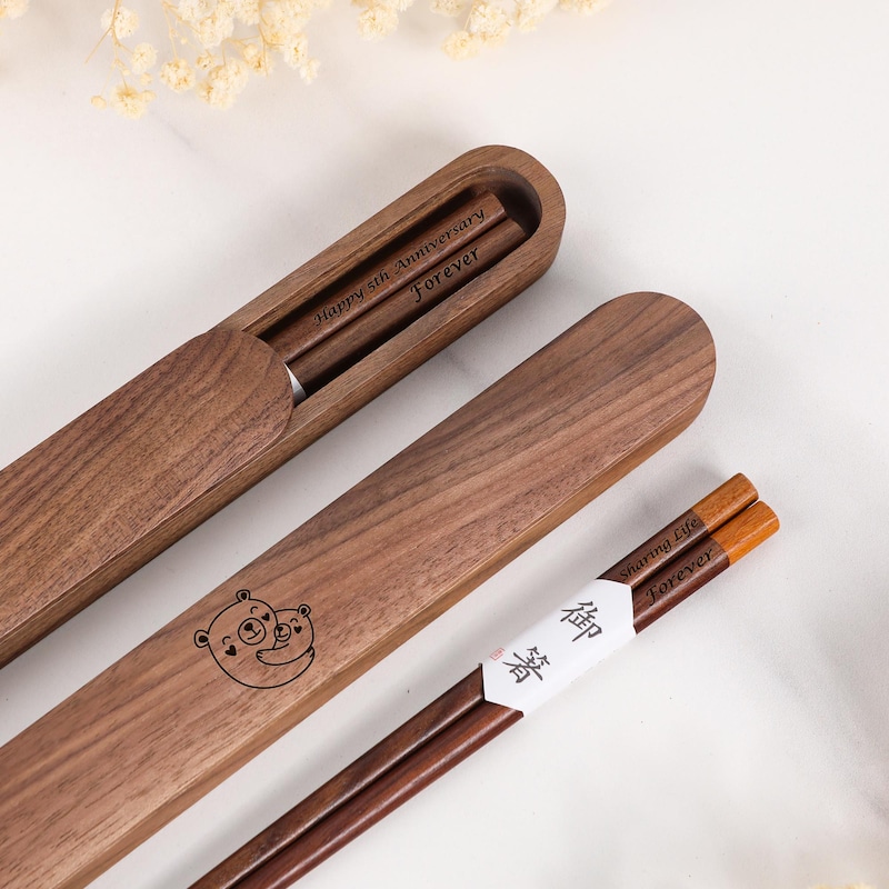 Chopstick and Box - Etsy