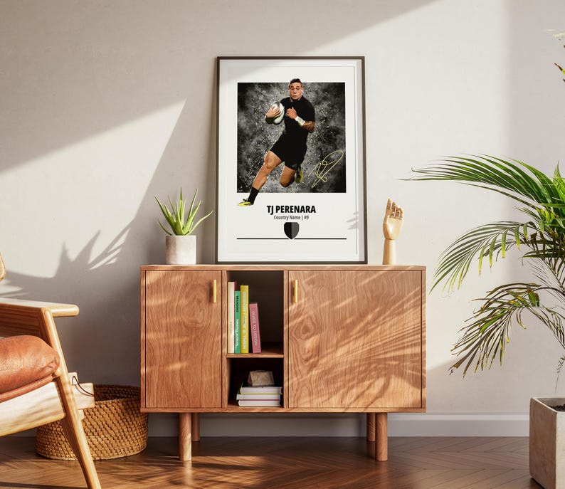 TJ Perenara Rugby Poster – Kiwi Rugby Wall Art, Rugby Fan Gift - Etsy UK