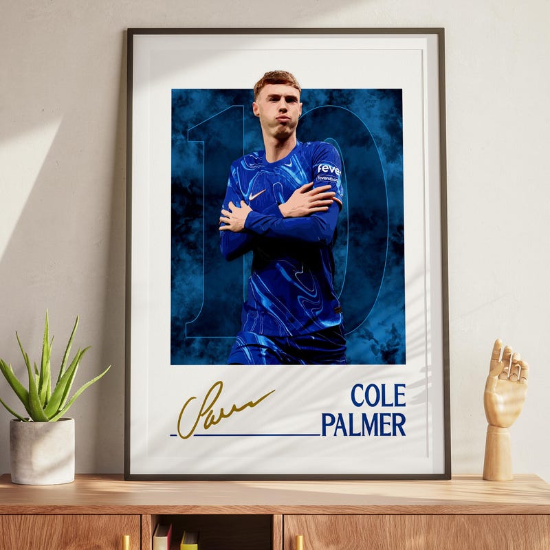 Chelsea Fc Poster Palmer - Etsy UK