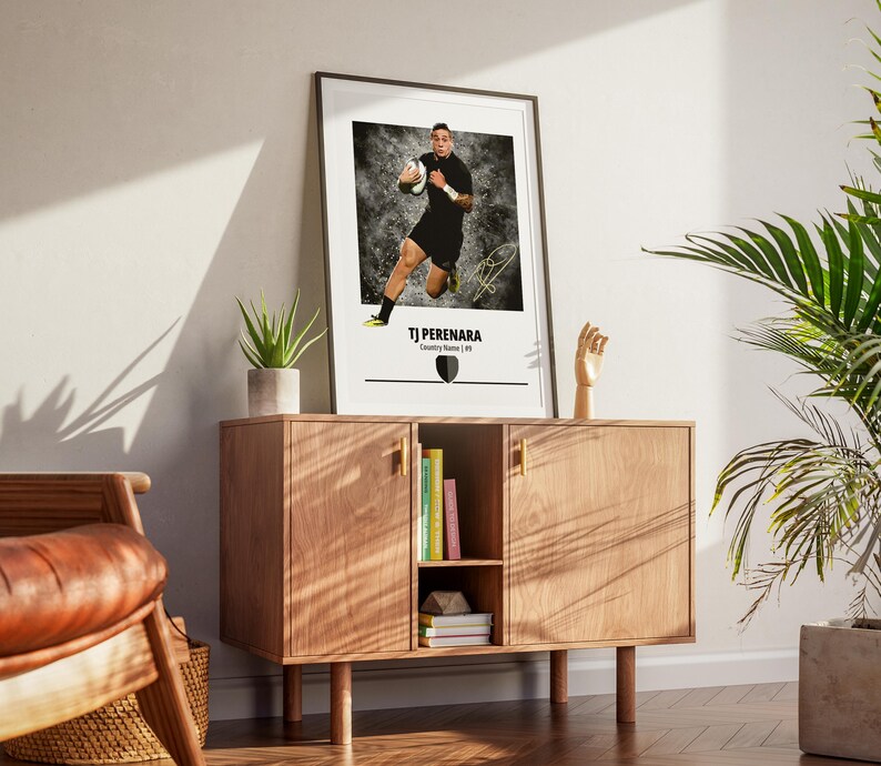 TJ Perenara Rugby Poster – Kiwi Rugby Wall Art, Rugby Fan Gift - Etsy UK