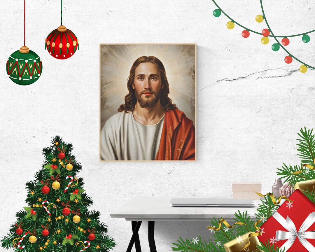 Jesus Christ Wall Art Printable | Sacred Christian Art | Savior ...