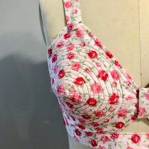 The Bombshell Bra - PDF Pattern - Size 10-14 - Retro Bullet Bra Styling ...