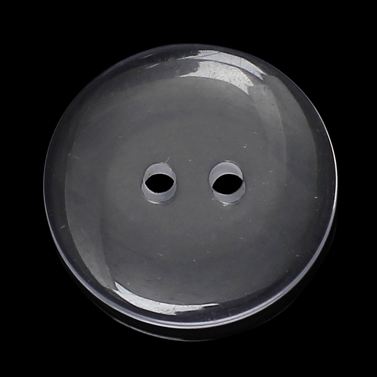 20 Transparent Plastic Buttons 20mm, Sewing Buttons, Craft Supplies ...