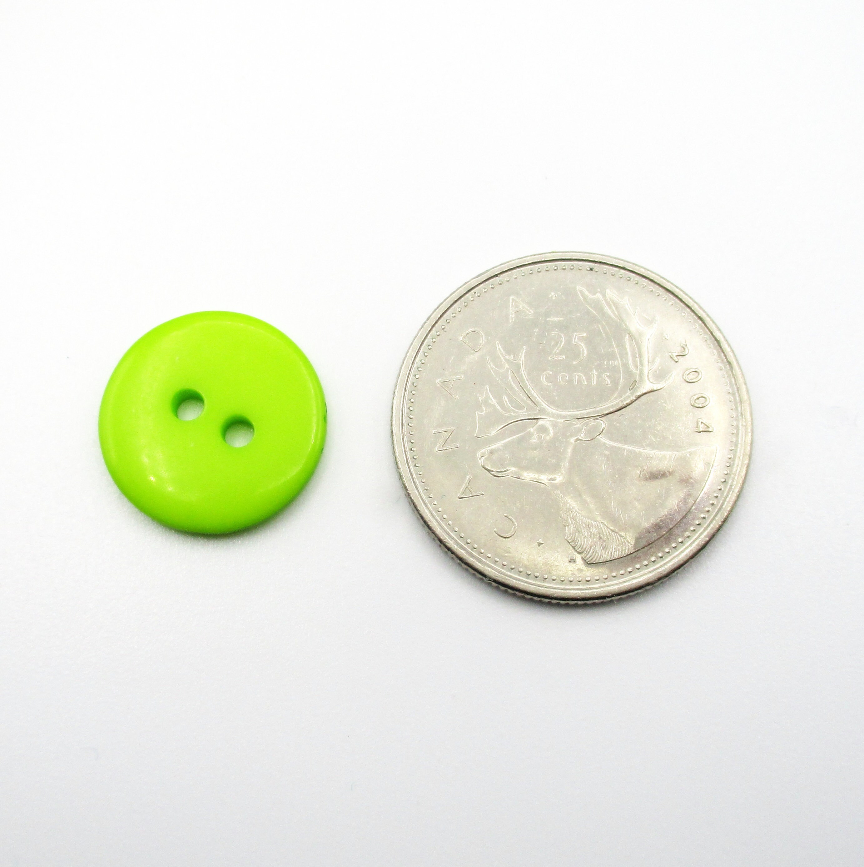 Green 15mm Resin Buttons 15mm Buttons Two Hole Buttons - Etsy