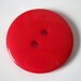 20 Resin Red 23mm Buttons, Red Sewing Buttons - Etsy