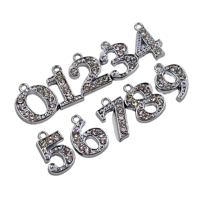 Rhinestones Charm - Etsy
