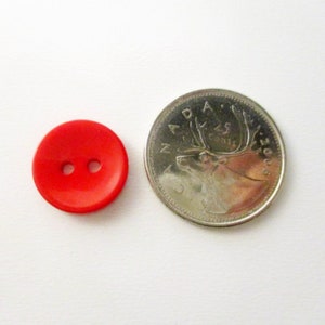 Mixed Color 15mm Resin Buttons, 15mm Buttons, Pack of 40/100, Two Hole ...