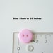 Pink 15mm Resin Buttons, 15mm Buttons, Two Hole Buttons box3b - Etsy