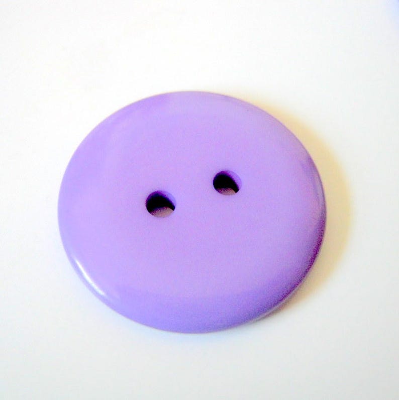 20 Plastic Purple Two Hole Sewing 23mm Buttons - Etsy