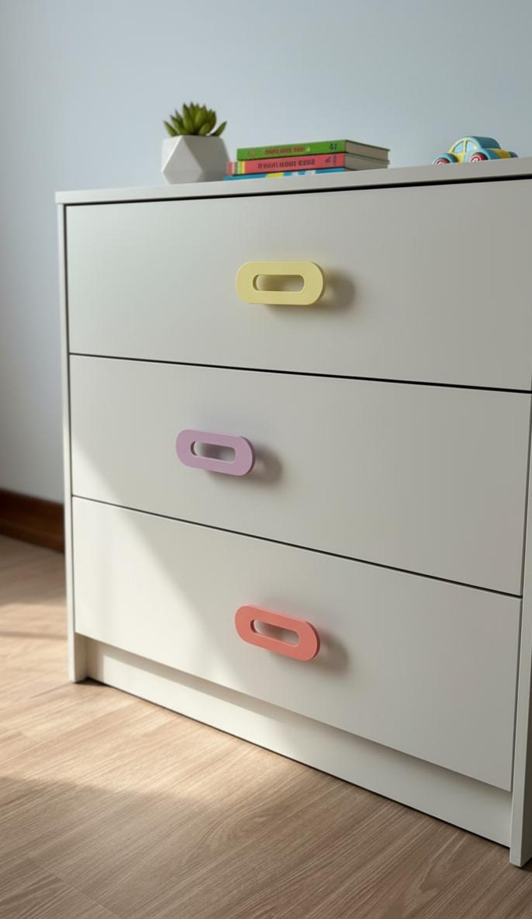 Oval Loop Drawer Pull - Ergonomic Cabinet Handle (digital 3MF File) - Etsy