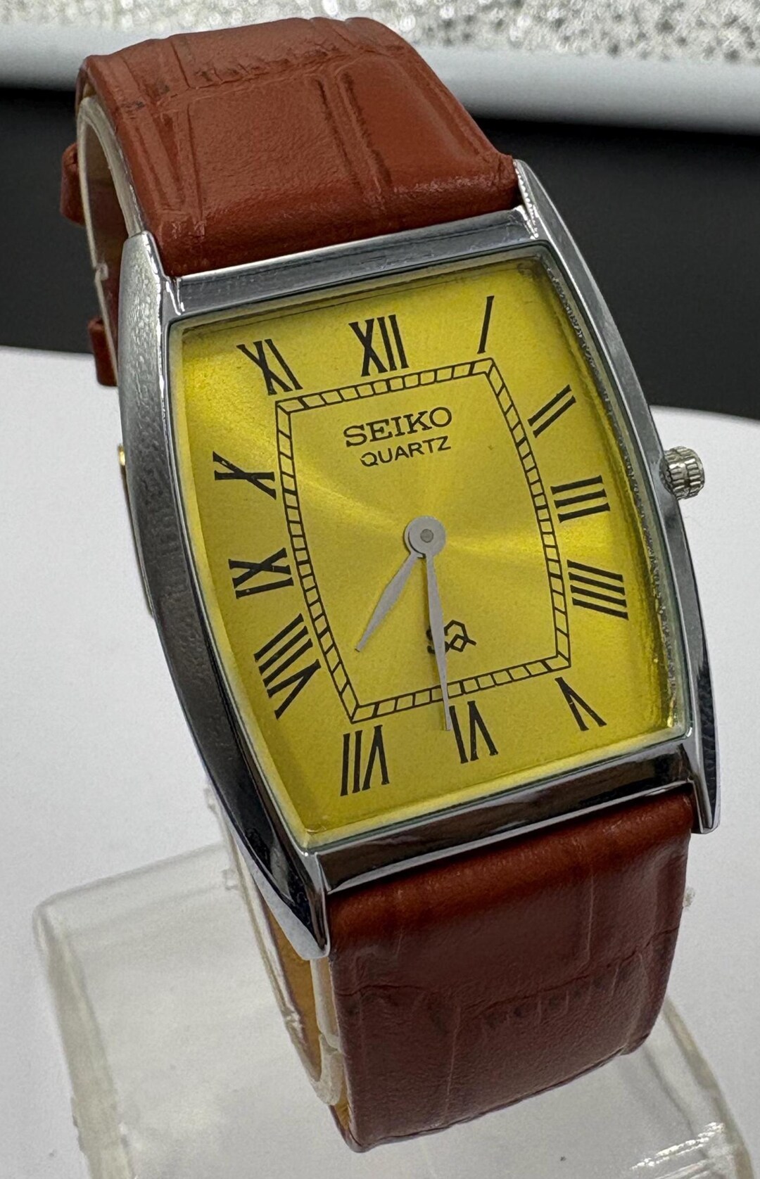 Vintage Seiko Slim Hexagonal Quartz Movement Men's Wrist Watch - Etsy
