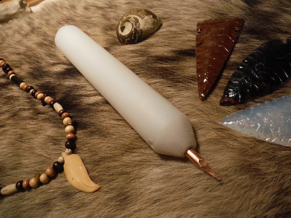Professional Flint Knapping Tool Pressure Flaker Indian Wolf | Etsy