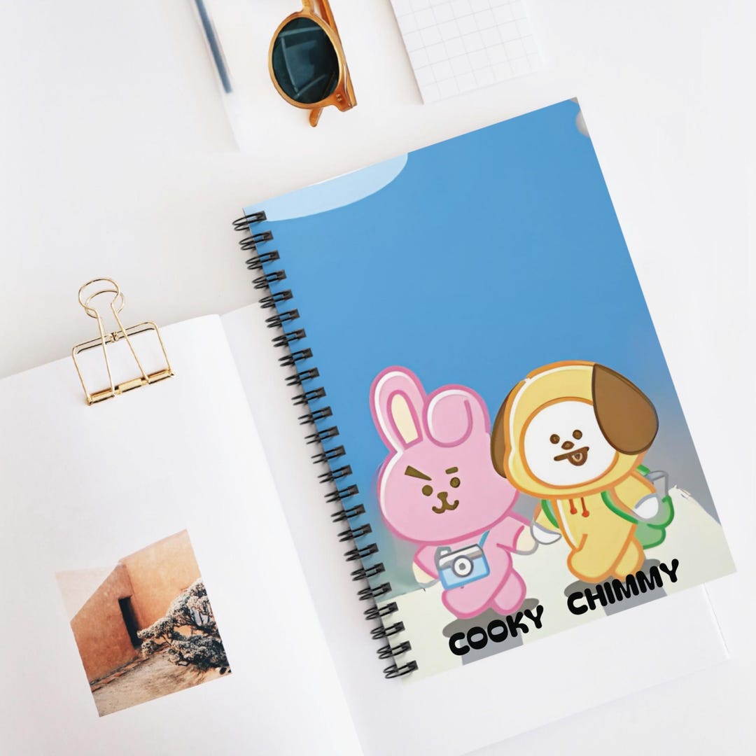 BT21 Spiral Notebook – Kpop ARMY Stationery, Study Notes - Etsy