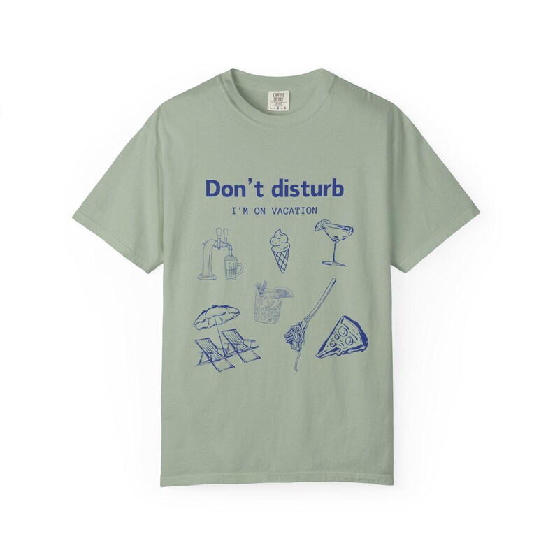 Do Not Disturb Minimalist Typography T-shirt | Aesthetic Comfort Colors ...
