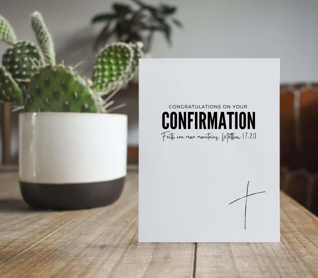 Congratulations Confirmation, Congratulations Confirmand, Christian ...