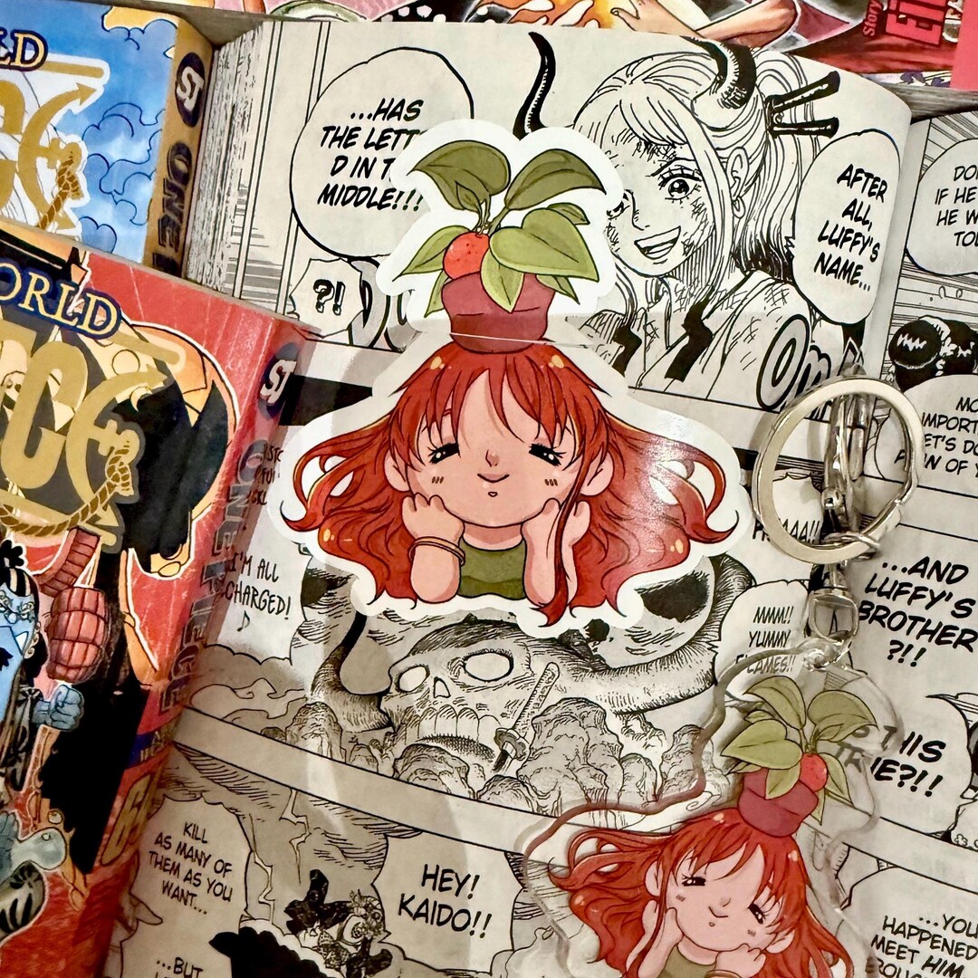 Nami One Piece Sticker – Cute Anime Art, Kawaii Character, Printable ...