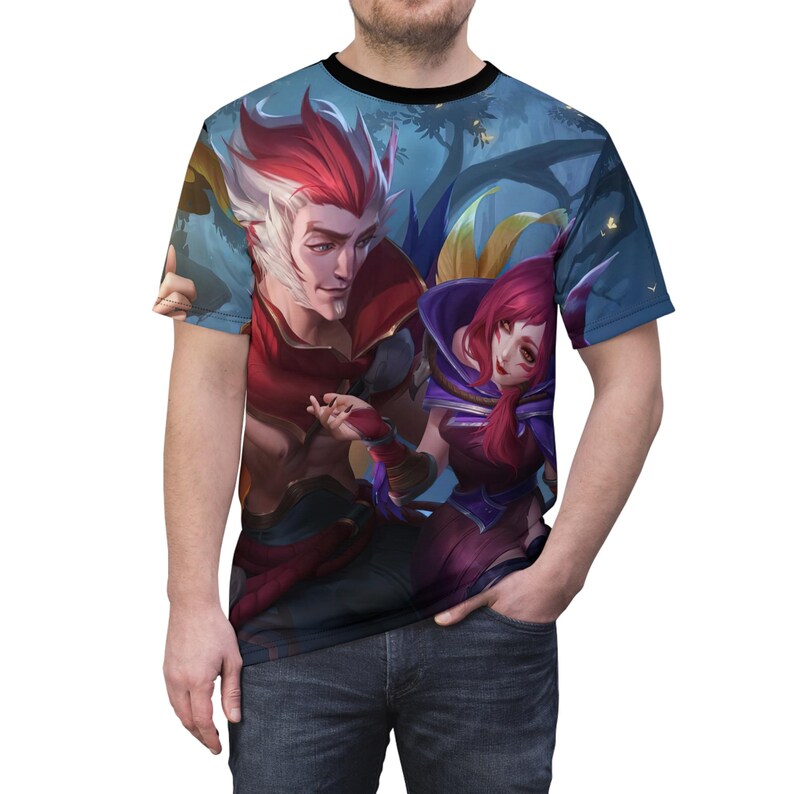 Rakan and Xayah League of Legends | Lol Gaming Shirt Original - Etsy