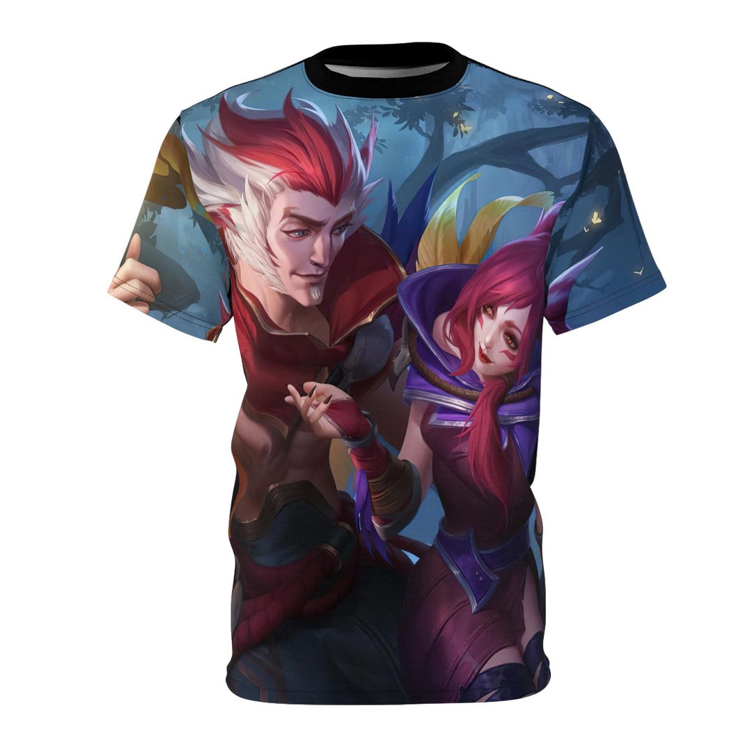 Rakan and Xayah League of Legends | Lol Gaming Shirt Original - Etsy