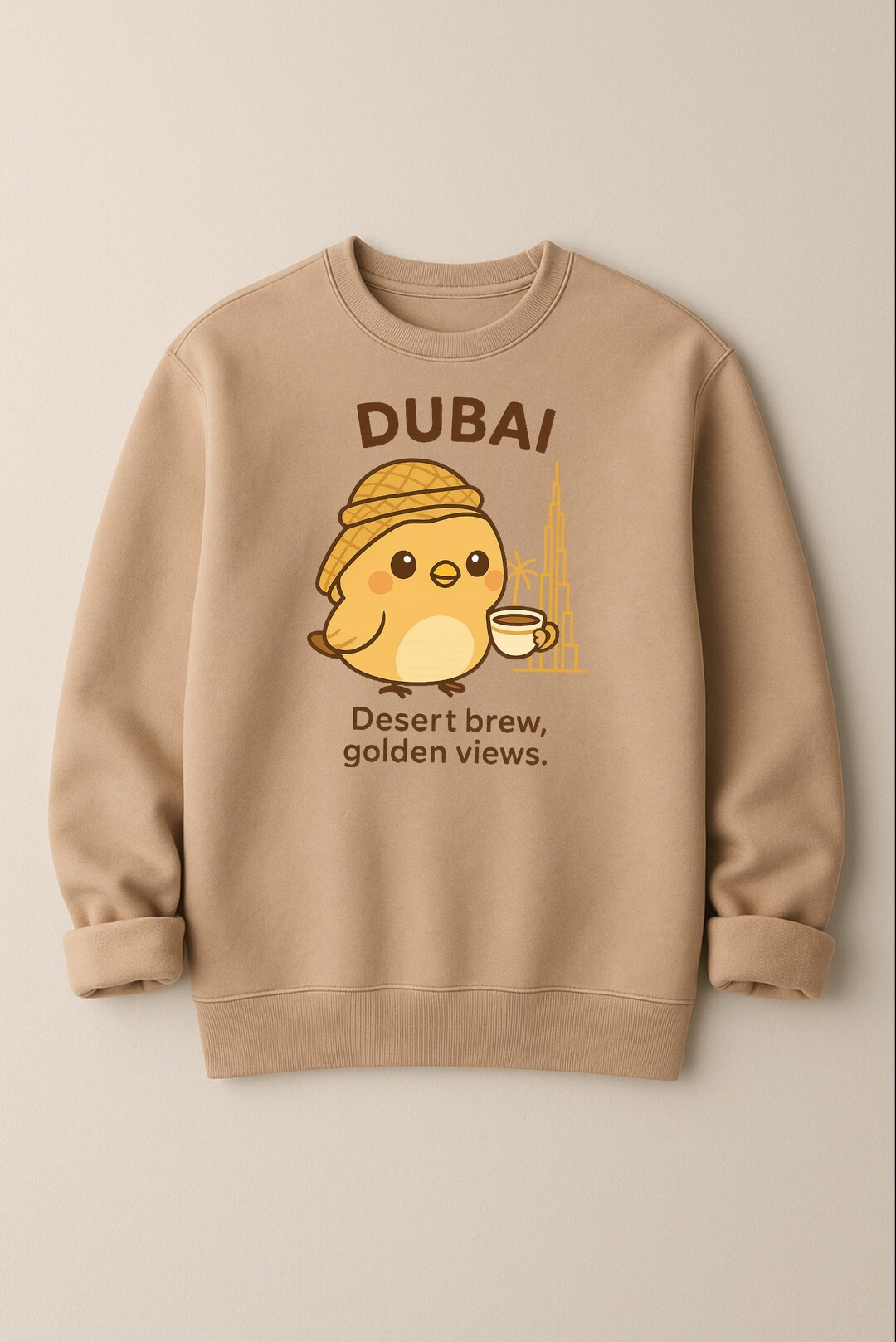 Cute Dubai Bird– Kawaii Digital Art | PNG & JPG Instant Download ...