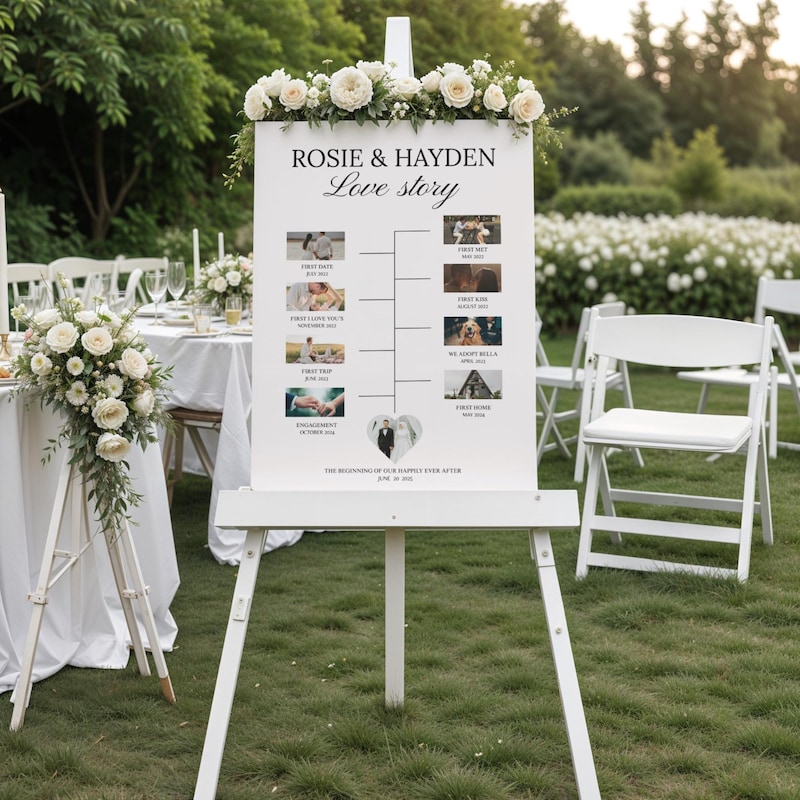Couple Photo Timeline - Etsy
