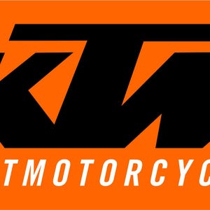 KTM Logo Vinyl Banner: Garage, Shop, or Showroom Decor - Etsy