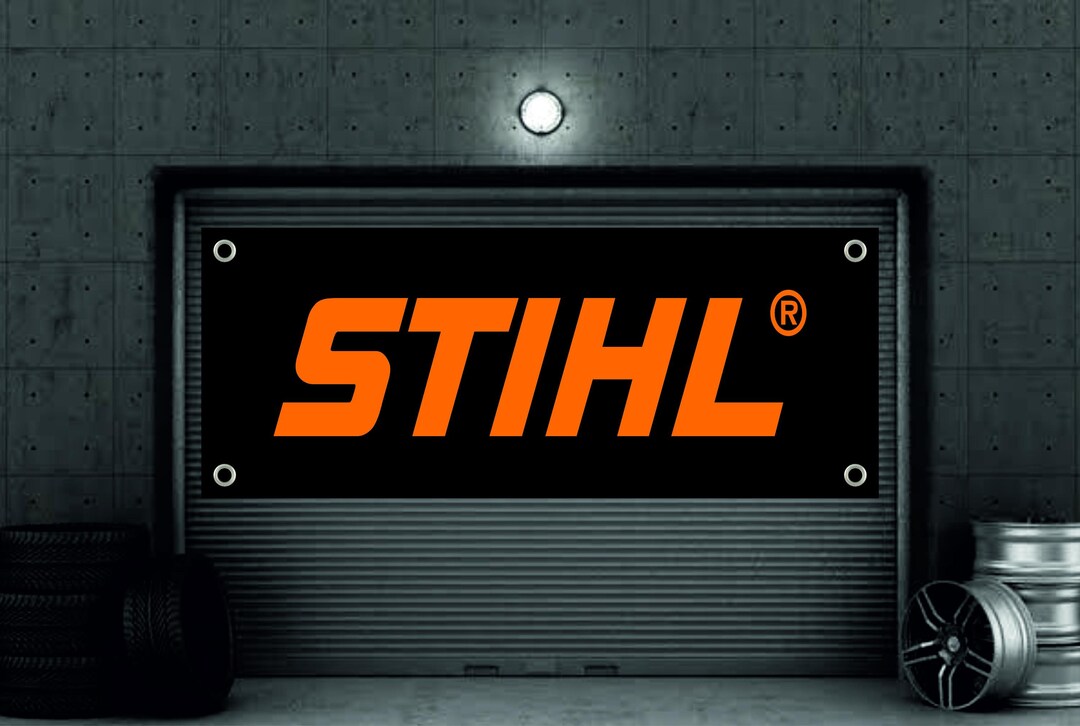 Stihl Logo Banner: Garage, Shop, or Showroom Vinyl Sign - Etsy