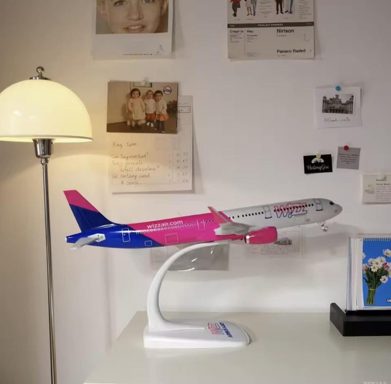 Wizz Air Airbus A321neo Model Airplane | Resin Aircraft Collectible ...