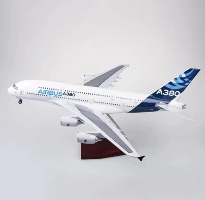 Airbus A380 Airplane Model | 1:160 Scale Resin Aircraft Collectible - Etsy