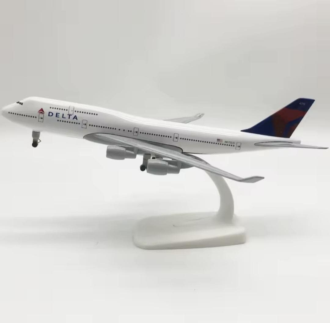 Delta Airlines Boeing 747 Diecast Airplane Model (1:400 Scale) - Etsy