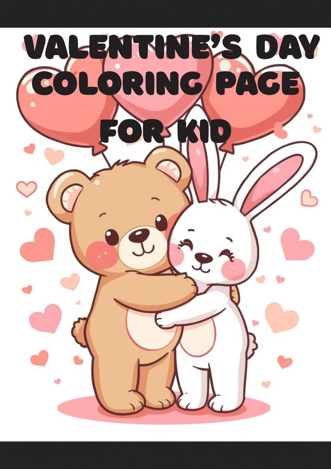 Valentine's Day Coloring Pages for Kids | I Love You Heart Printable ...