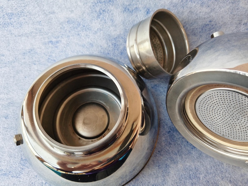 WMF Espresso Maker: Matteo Thun Italian Memphis Design Stainless Steel ...