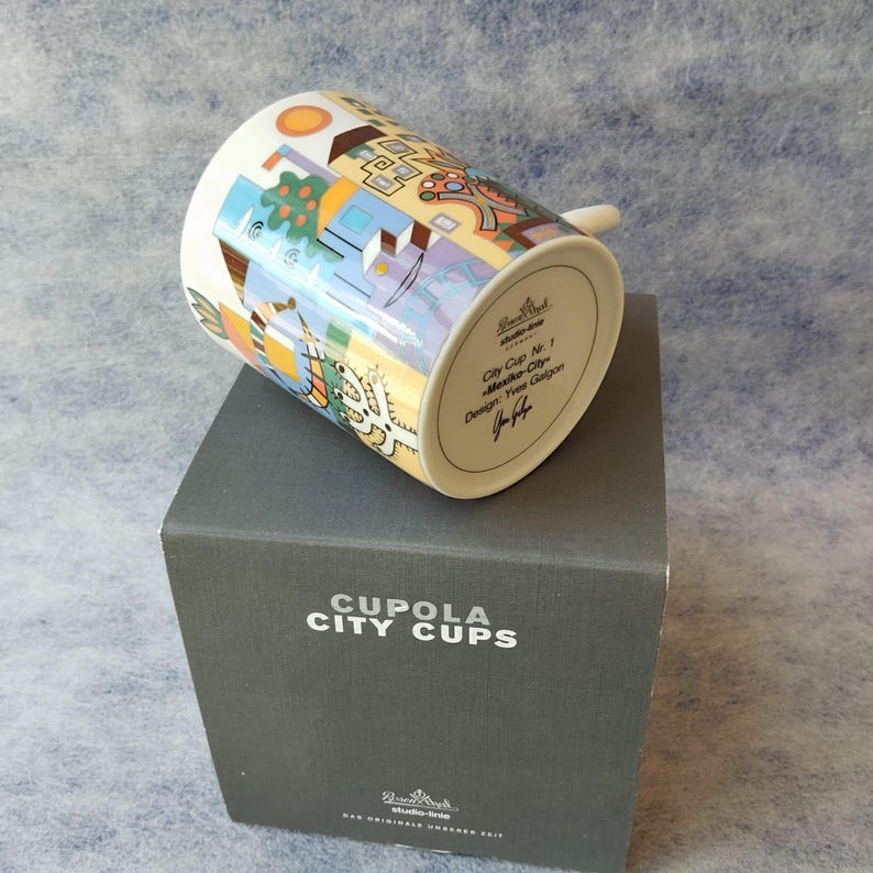 Vintage Rosenthal Studio Line Mexico City Mug - Fine Art Collection ...