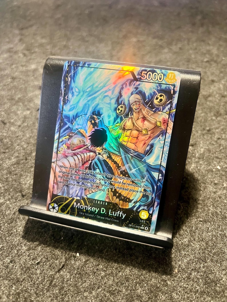 Luffy (OP15), Custom Leader of One Piece TCG Yellow - Etsy UK